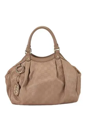 Gucci Ssima Sukey Tote - Beige