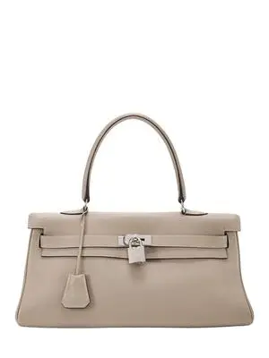 Hermès Clemence Jpg 42 Shoulder Bag - Grey