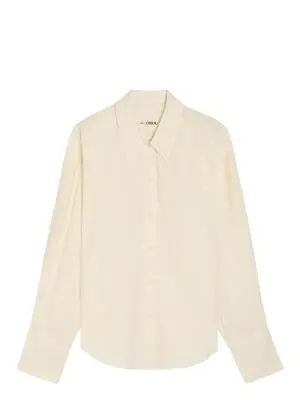 Ossou Ridge Cotton Shirt - Off White