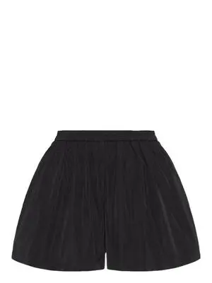 Red Valentino Logo Shorts - Black