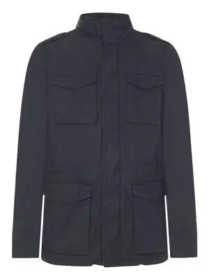 Herno Cargo Military Jacket - Black