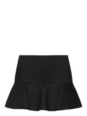 Red Valentino Trumpet Flare Shorts - Black
