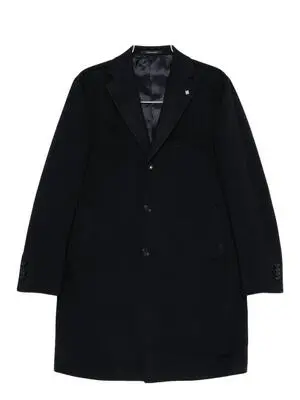 Tagliatore Single-breasted Coat - Blue