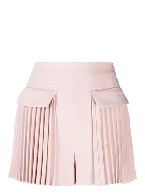 Red Valentino Pleat Pocket Shorts - Pink