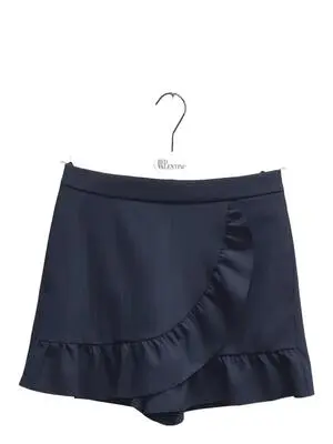 Red Valentino Blue Striped Skirt - Black
