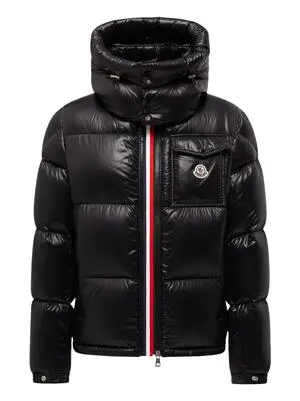Moncler Montbeliard Hooded Short Down Jacket - Black
