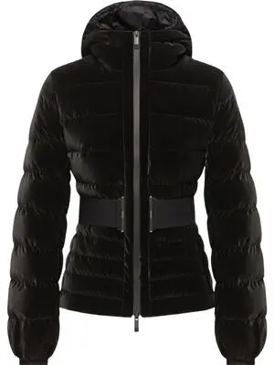 MONCLER Moncler Hooded Padded Coat With Detachable Belt