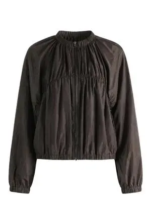 AMOMENTO Shirred Jumper - Black