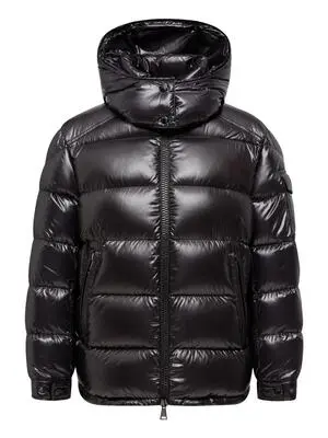 Moncler Hooded Puffer Jacket - Black