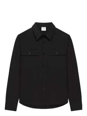 COURREGES Embroidered Detail Shirt - Black