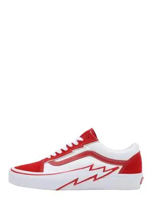 VANS Vans Old Skool 2-Tone Bolt Low Top Sneakers Red/true White