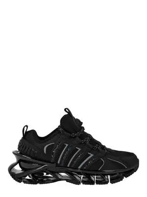 PLEIN SPORT Runner Hi-tech Sneakers - Black/black