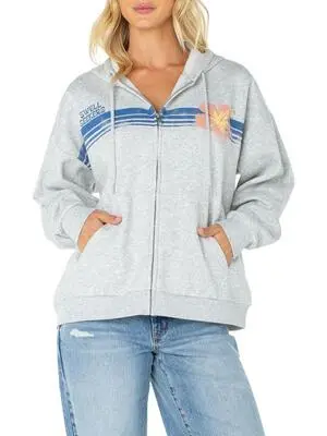 ROXY Sundown Zip Graphic Hoodie