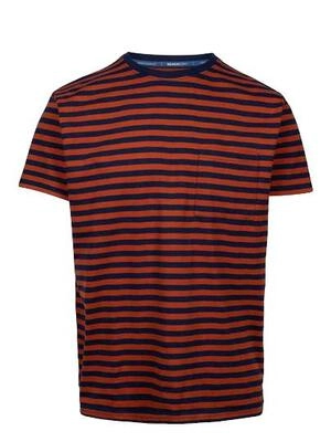 TRESPASS Mahe Striped T-shirt - Orange