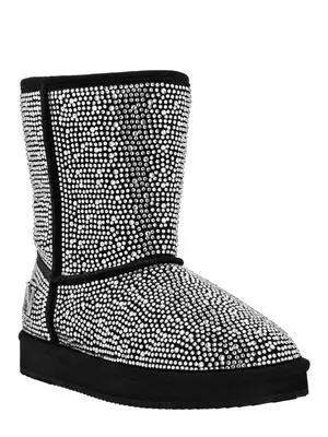 Philipp Plein Embellished Mid Calf Boots - Crystal