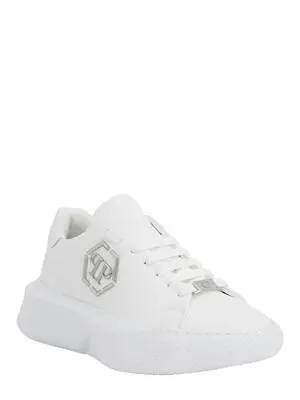 Philipp Plein Godzilla Runner Hexagon Sneakers - White