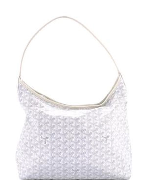 Goyard Boheme Hobo Coated Canvas - White