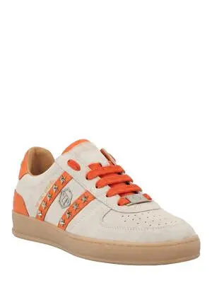 Philipp Plein Low-top Sneakers Retro Rebel Leather - Beige
