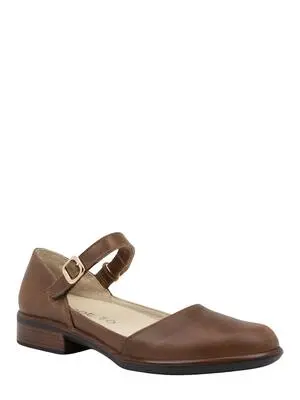 Naot Naot Aniham Ankle Strap Flat Truffle Leather