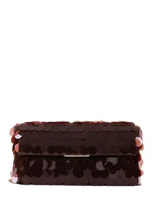 BADGLEY MISCHKA Kit Payette Sequin Envelope Clutch