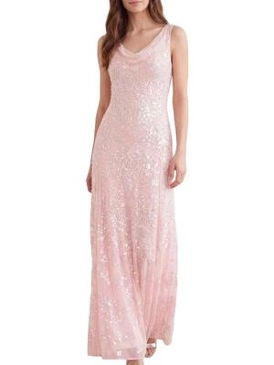 NEEDLE & THREAD Freya Embellished Georgette Gown - Shell