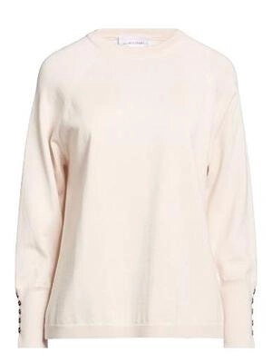ANNA MOLINARI Sweater Taupe Size Wool - Grey