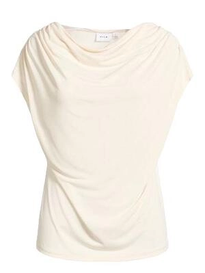 VILA Top Size Tactel, Polyester - White