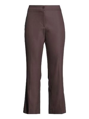 CARACTÈRE Pants Size Cotton, Polyamide, Elastane - Brown