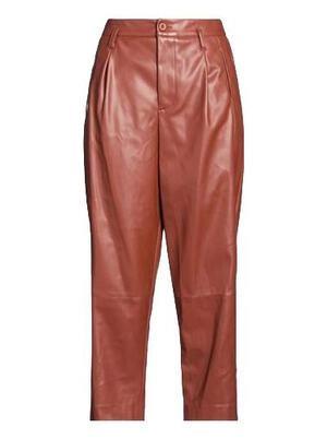 MANILA GRACE Polyester, Polyurethane Pants - Red