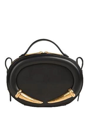 Roberto Cavalli Shoulder Bag Leather - Black