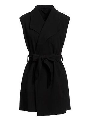 CARLA G. Coat Size Wool, Polyamide - Black