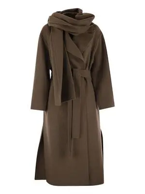 MAX MARA Max Mara S Cuore Belted Long-Sleeved Coat
