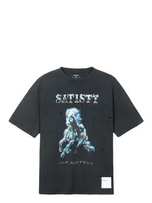Satisfy Printed T-shirt - Black