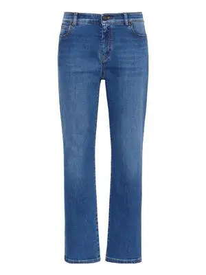 Max Mara Wkdlana Slim-fit Denim Jeans - Navy Blue