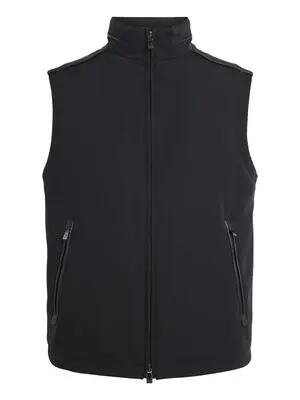 Corneliani High-neck Gilet - Black
