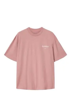 ALLSAINTS Cotton Backstage T-shirt - Pink