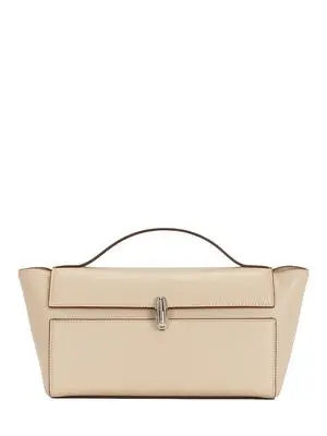Savette Trapeze Pochette Bag - Bone