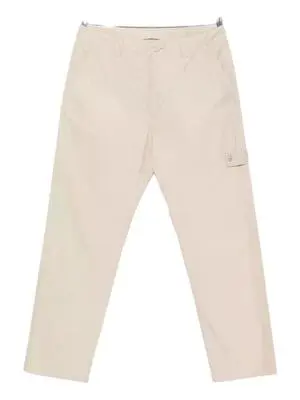 Stone Island Logo-patch Trousers - Neutrals