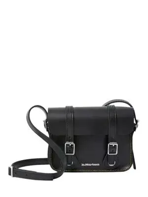 Dr. Martens 7 Double Buckle-fastening Cross Body Bag - Black