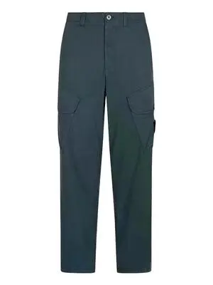 Stone Island Garment-dyed Cargo Pants - Blue