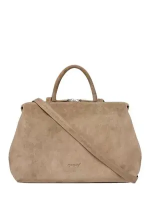 Marsèll 4 Dritta Suede Tote Bag - Neutrals