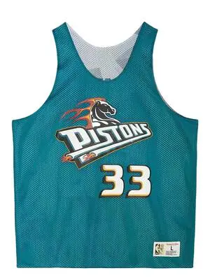 Mitchell & Ness Reversible Mesh Vest - Blue