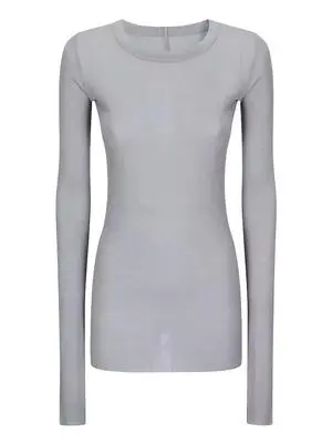 Rick Owens Rib Ls T Long-sleeve T-shirt - Grey