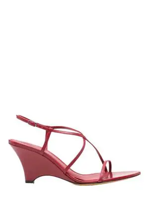 Le Monde Beryl Wedge Sandals - Red