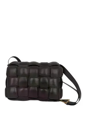 Bottega Veneta Bottega Veneta Cassette Padded Cross Body Bag Brown