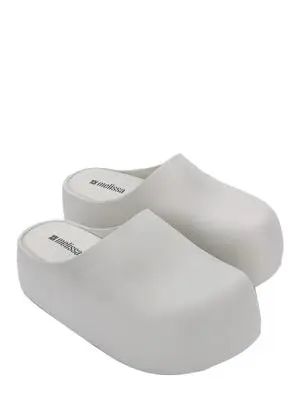 Melissa Free Clog Platform Mules - Neutrals