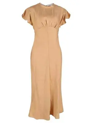 ZIMMERMANN ZIMMERMANN Short-Sleeve Backless Dress