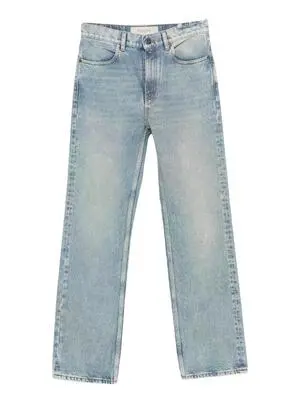 GOLDEN GOOSE Cotton Straight-leg Jeans - Blue
