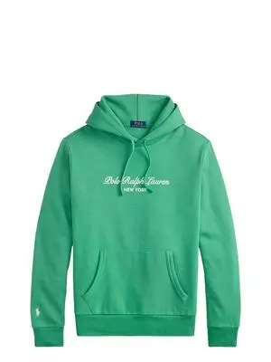 Polo Ralph Lauren Logo-embroidered Hoodie - Green
