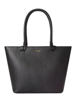 OSPREY Collier Leather Tote Bag - Black
